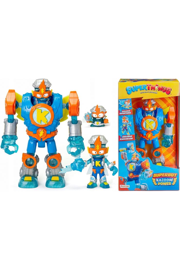 SuperThings Superbot Blue Kazoom Power w sklepie TaniaKsiazka.pl